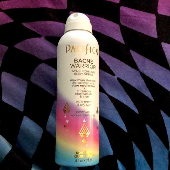 Pacifica | Skincare | Bnippacifica Bacne Warrior Acne Body Spray | Poshmark
